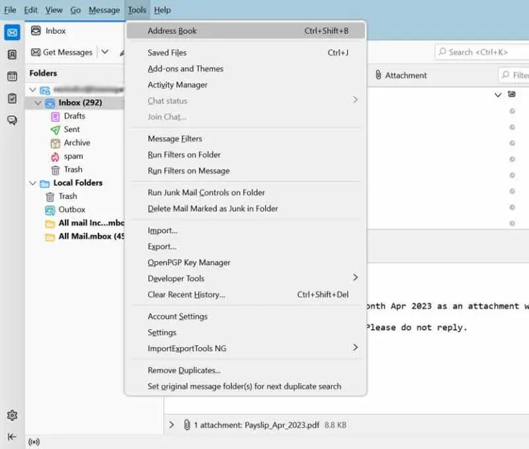 Top 02 Methods To Extract (Export)Email Address from Thunderbird Top 02 Methods To Extract (Export)Email Address from Thunderbird